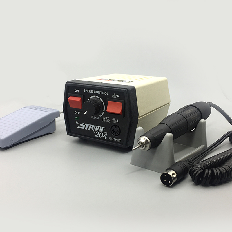 Dental Lab Technical Micromotor Strong 204 Mini Polisher Handpiece ...